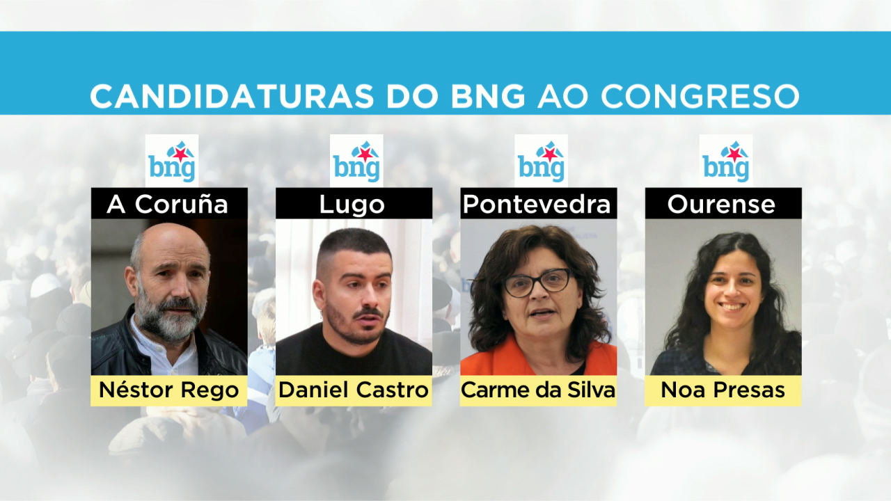 O BNG presenta as súas listas para o 23X - G24