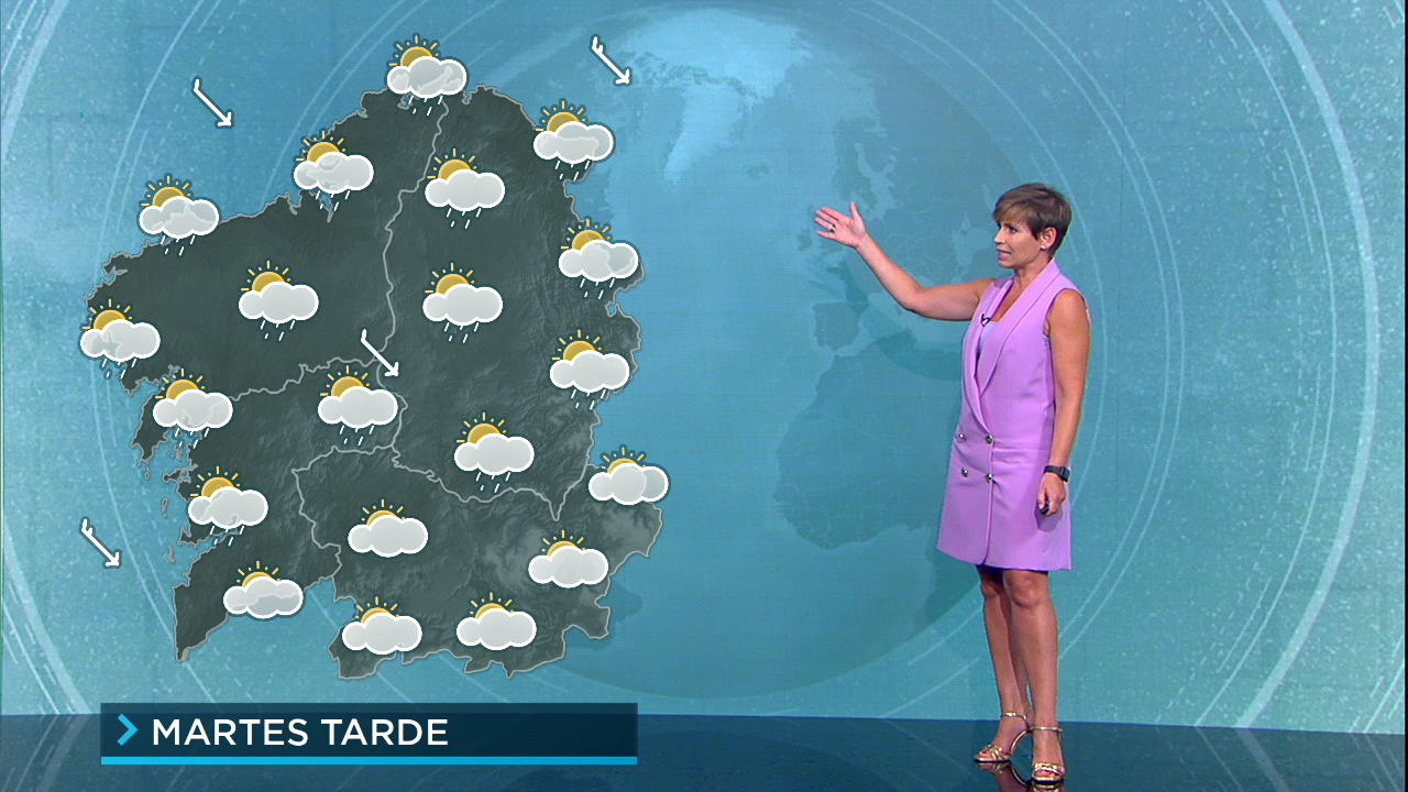 Probabilidade de chuvia feble en toda Galicia - G24