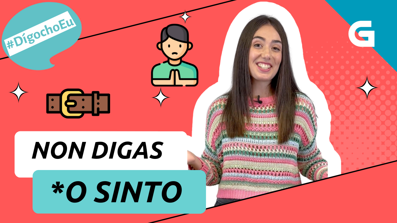 Non digas *o sinto #DígochoEu - G24