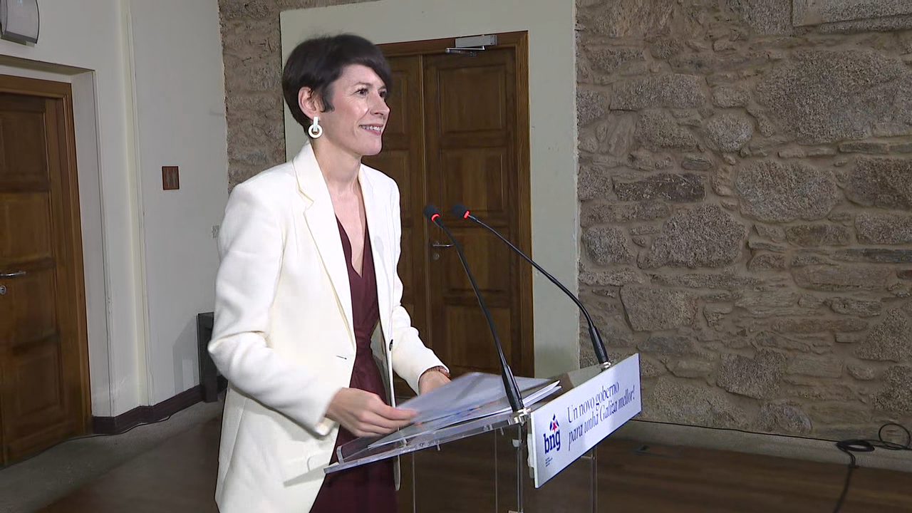 Ana Pontón anuncia o deseño para o seu goberno á fronte da Xunta - G24