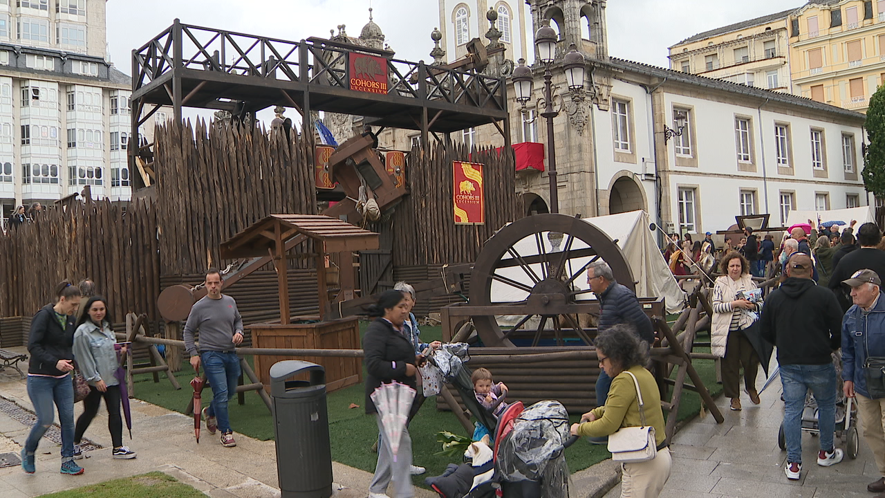 Romanos e castrexos toman as rúas de Lugo no Arde Lucus - G24